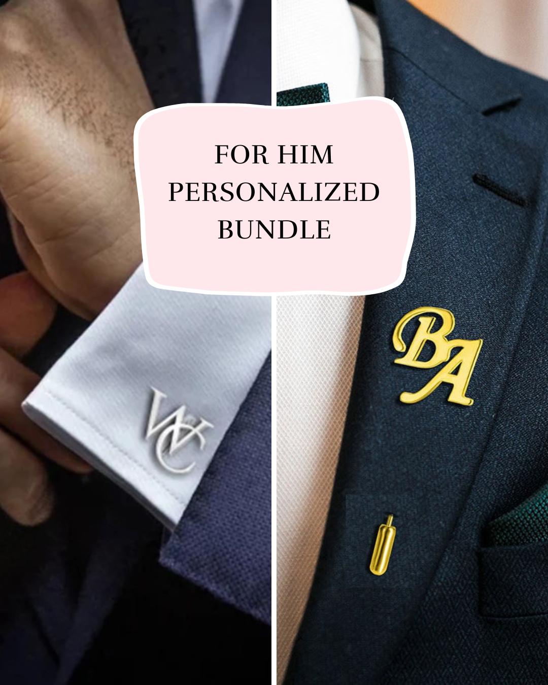 For Him Personalized Bundle